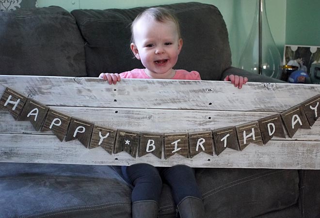 DIY Pallet Wood Bunting — Recharge Workshop