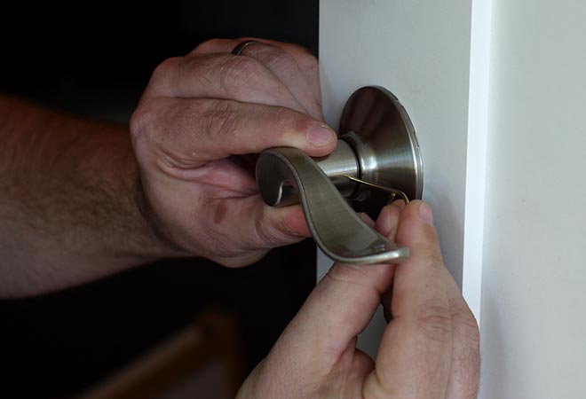Flipping a Lever Handle on a Door — Recharge Workshop