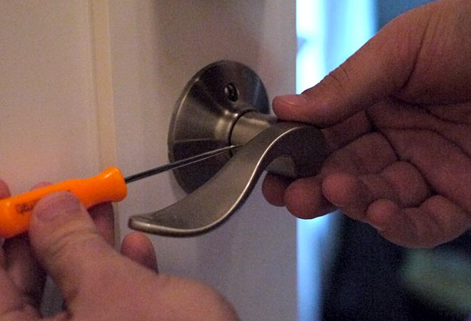 Flipping a Lever Handle on a Door — Recharge Workshop