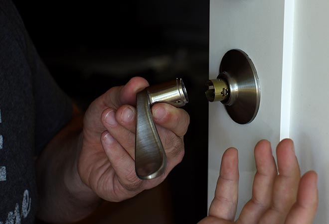Flipping a Lever Handle on a Door — Recharge Workshop